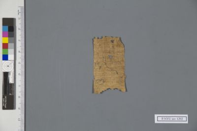Papyrus Fragment: P.NYU inv 1292: New York University Collection of ...